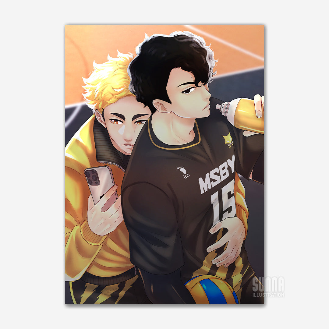 Print - SakuAtsu – Sunna Illustration
