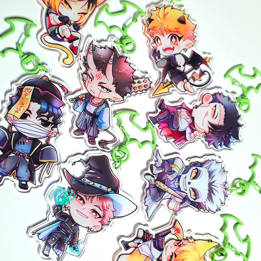 HQ! Monster AU - Charms – Sunna Illustration